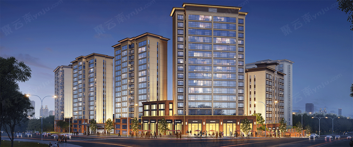 建水县华洲·驻月湾[住宅]C户型户型图_聚云南房产网 | YNJU.COM_红河州房地产专业导购平台