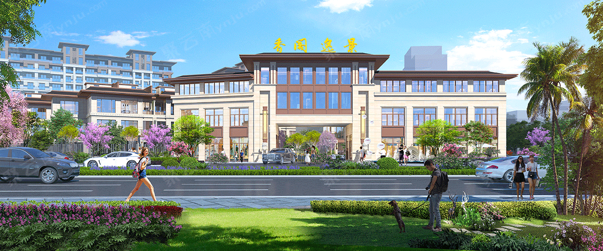 香阁逸景全景看房-聚云南房产网 | YNJU.COM_红河州房地产专业导购平台