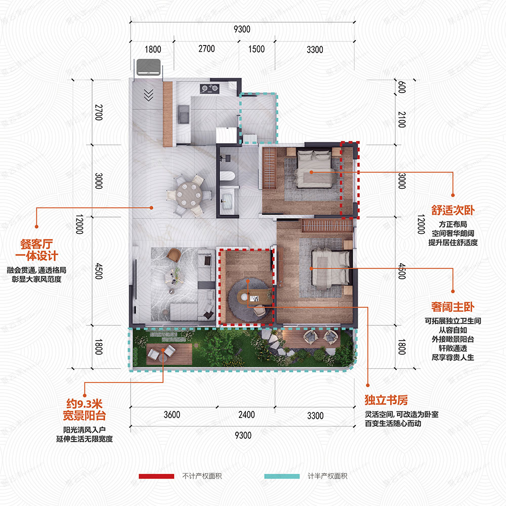 建水县福辉·紫金苑A户型户型图_聚云南房产网 | YNJU.COM_红河州房地产专业导购平台